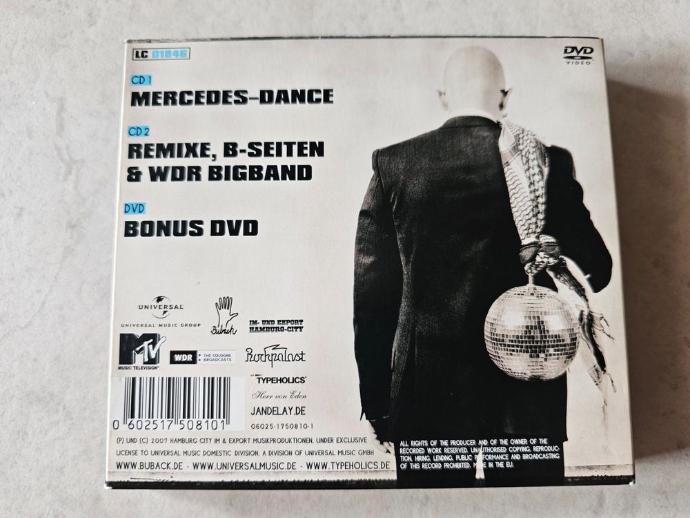 Jan Delay & Disko No. 1 - Mercedes Dance Box / 2 CD + 1 DVD (Gebraucht ...
