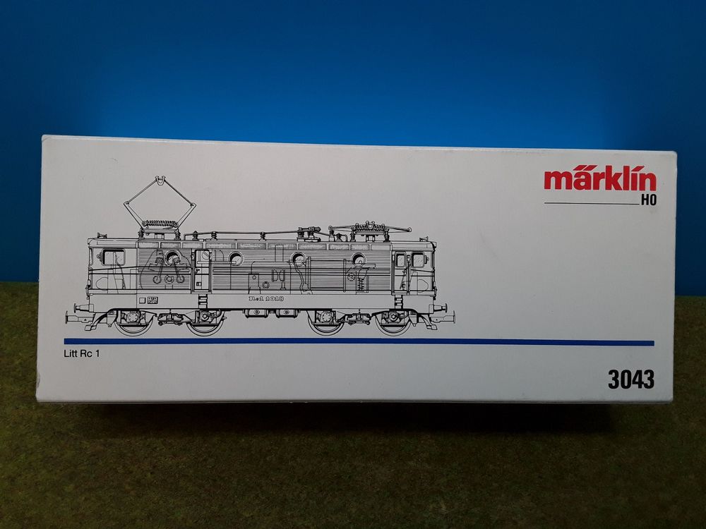 Modellbahn _ Märklin 3043 _ Lokomotive Litt Rc 1 _ Spur H0 (Defekt) in ...