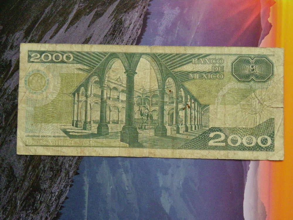Mexico 2000 Pesos 1987, P-086b, Gebraucht | Kaufen auf Ricardo