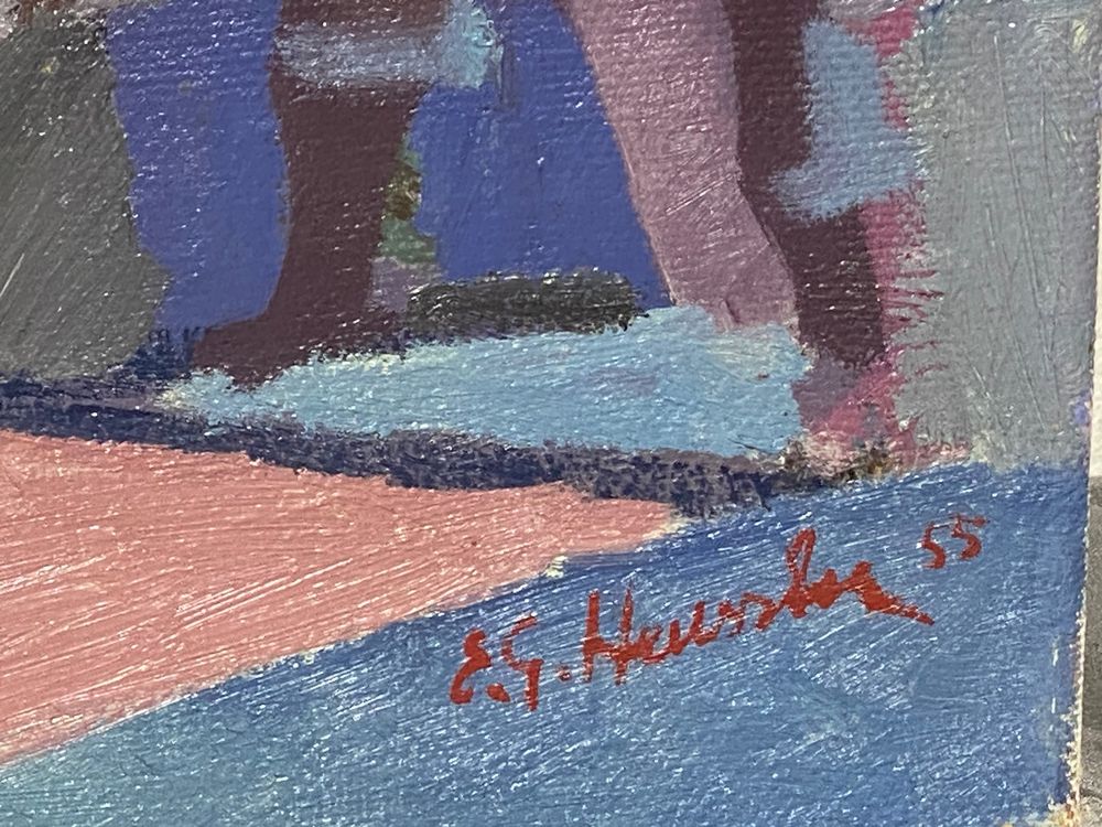 Ernst Georg HEUSSLER (1903-1982) Tableaux peinture (Gebraucht) in für ...