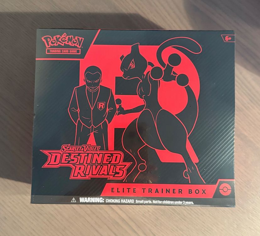 Destined Rivals Elite trainer box (etb) ENG (Neu und originalverpackt ...