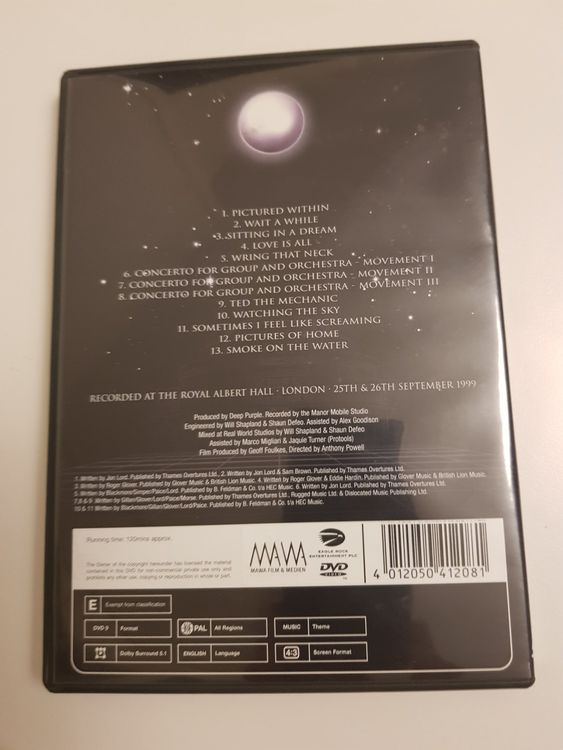 Deep Purple - Live am Royal Albert Hall /DVD (Gebraucht) in ...