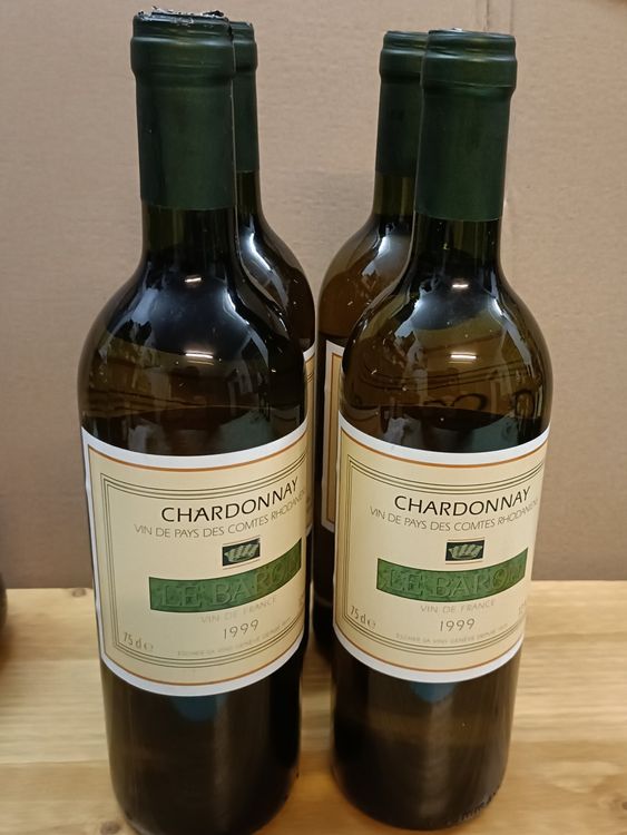 Vier Flaschen Chardony 1999. (Usato) a Däniken SO per CHF 6 – con ...