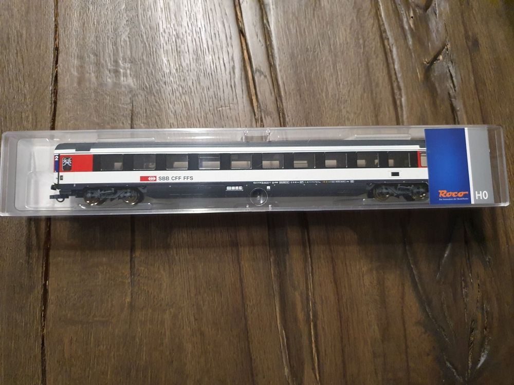 Roco SBB IC./EC 2 Kl. Bpm HO DC 1:87 (Neu (gemäss Beschreibung)) in ...