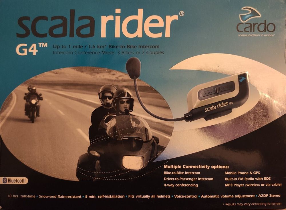 Cardo Scala Rider G4 bike to bike (D'occasion) à Egg b. Zürich pour CHF ...