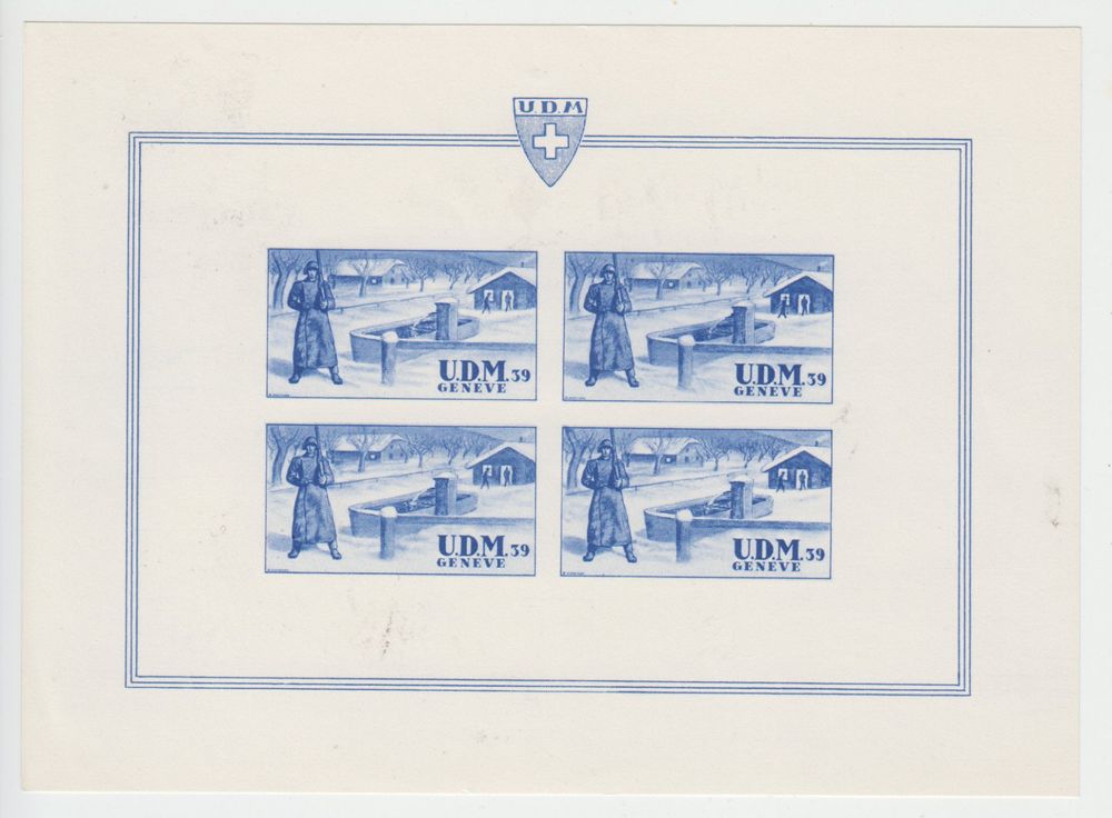 UDM 7/6** Block Ungezähnt Ohne Falz Kat.30.- | Kaufen auf Ricardo