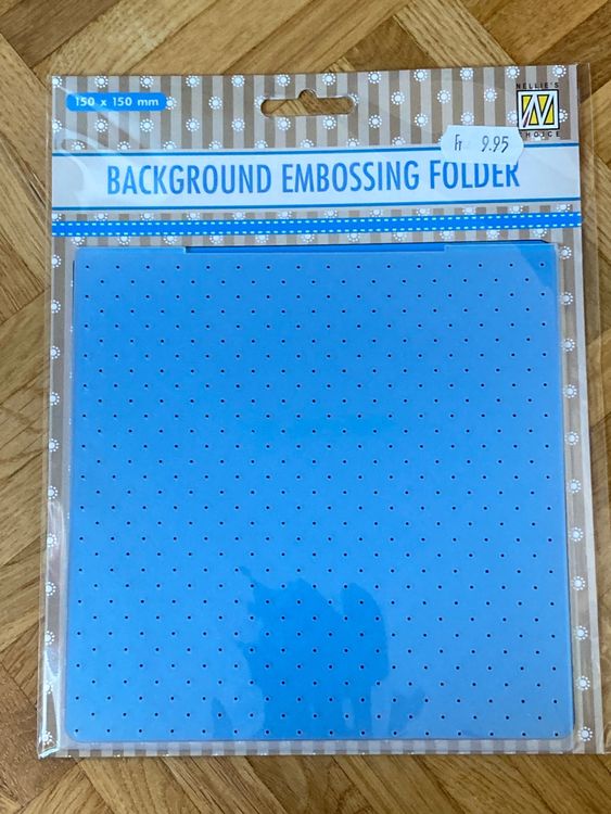 Small Dots Background Embossing Folder - neu | Kaufen auf Ricardo