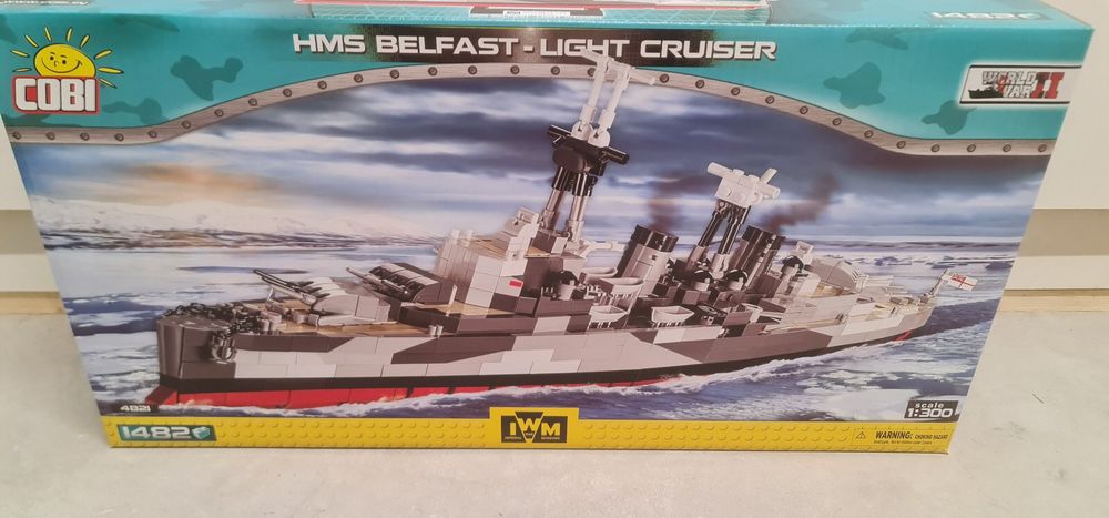 Cobi HMS Belfast Schiff Kreuzer Baustein Set 4821 95.- | Kaufen auf Ricardo