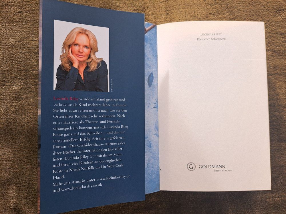 Lucinda Riley - Die sieben Schwestern, Roman, Top Zustand (Gebraucht ...