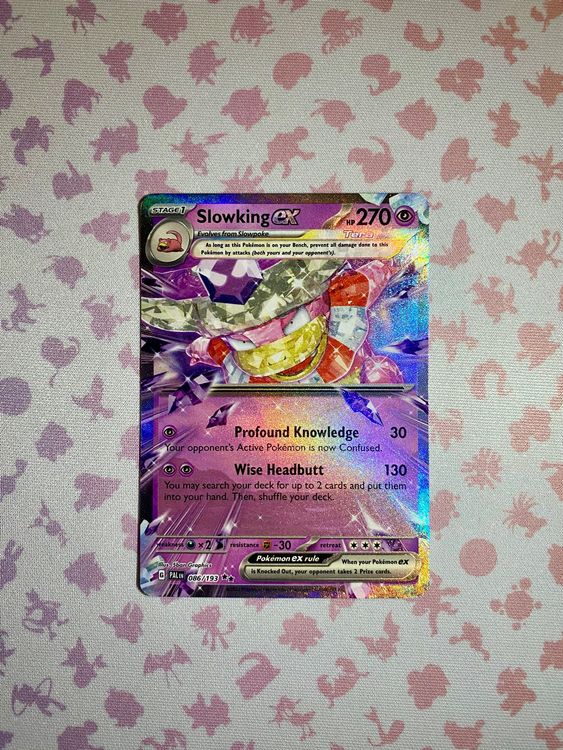 Pokemon Paldea Evolved Slowking ex EN (Neu (gemäss Beschreibung)) in ...