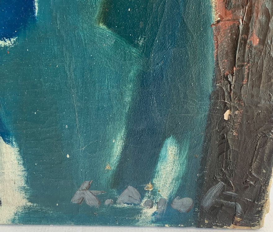 Karl Aegerter (1888-1969) grosses Gemälde (Gebraucht) in Root für CHF 300 – mit Lieferung auf ...