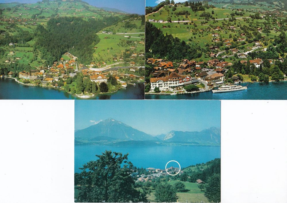 3 Postkarten von Gunten am Thunersee | Kaufen auf Ricardo