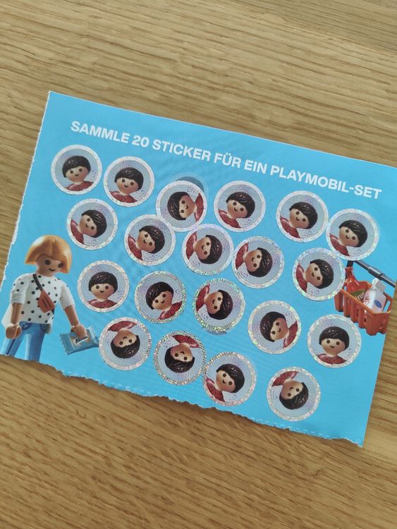 Playmobil Migros Mania 1 Karte / 20 Stickers | Kaufen auf Ricardo