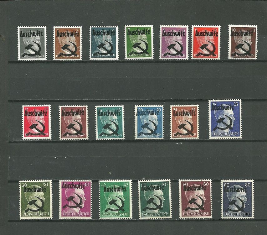 DR Hitler Aufdruck Auschwitz ** (Gebraucht) in Altstätten SG für CHF 64 – mit Lieferung auf ...