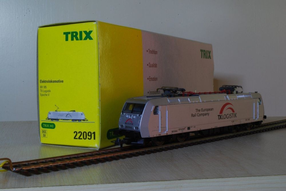 Trix 22091 BR 185 TX Logistik Digital (Neu und originalverpackt) in ...