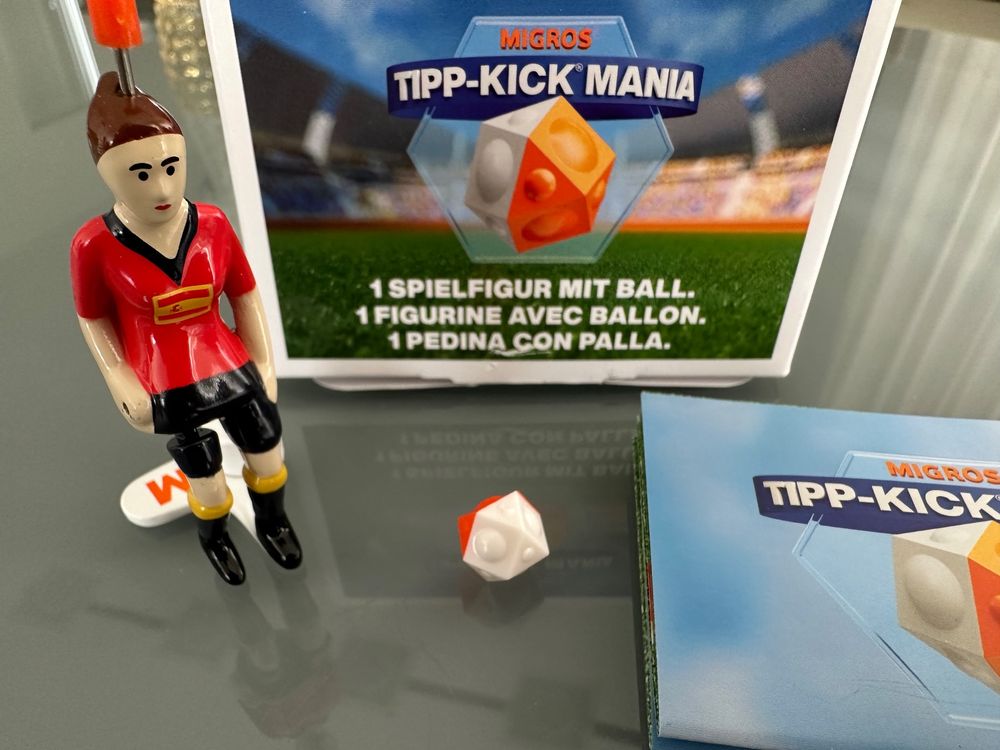 Migros Tipp Kick Mania Figur - Spanien Nr. 10 Frau (Neu (gemäss ...