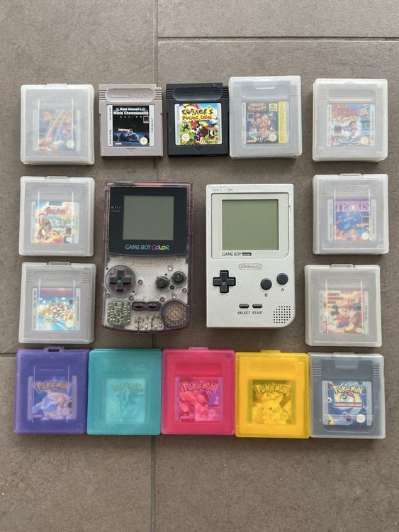 GameBoy Color + GameBoy Pocket + diverse Games | Kaufen auf Ricardo