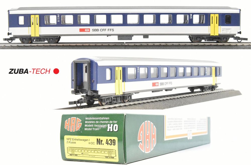 HAG 439 Personenwagen EW I "NPZ Prototyp" SBB, H0 GS mit OVP (Gebraucht) in St. Gallen für CHF ...