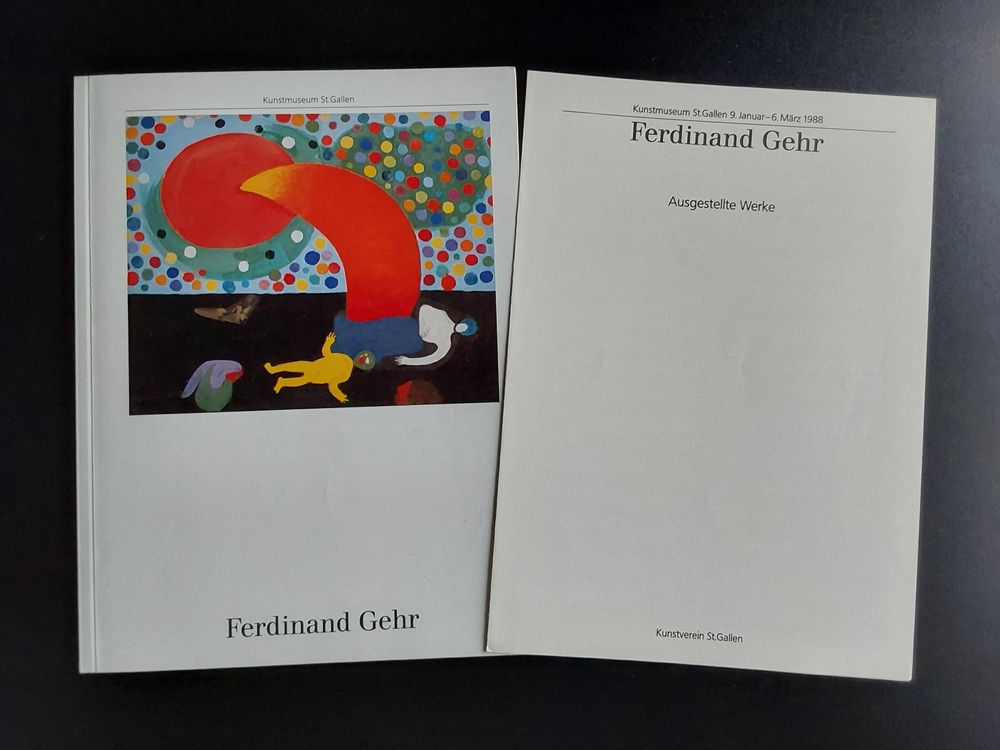 Gehr Ferdinand 1988 17x22cm.Mit 35 Seiten. (Gebraucht) in Steinach für ...