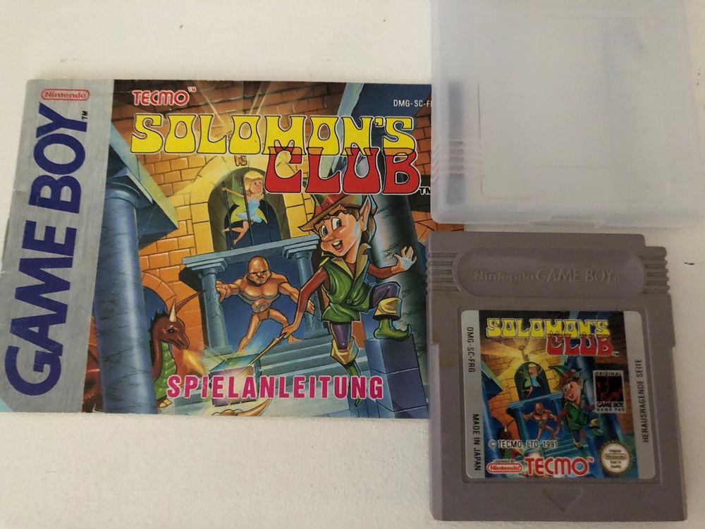 Solomon’s Club Gameboy | Kaufen auf Ricardo