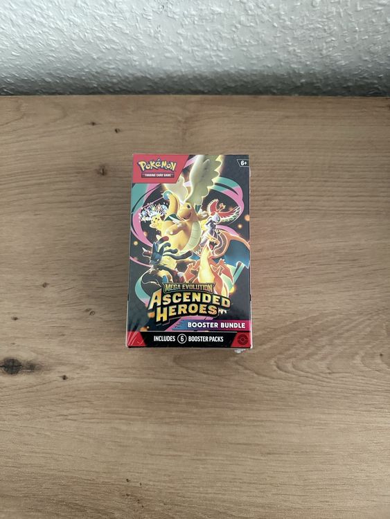Pokemon Ascended Heroes booster bundle ENGLISH ab 1.- ASC (Neu und ...