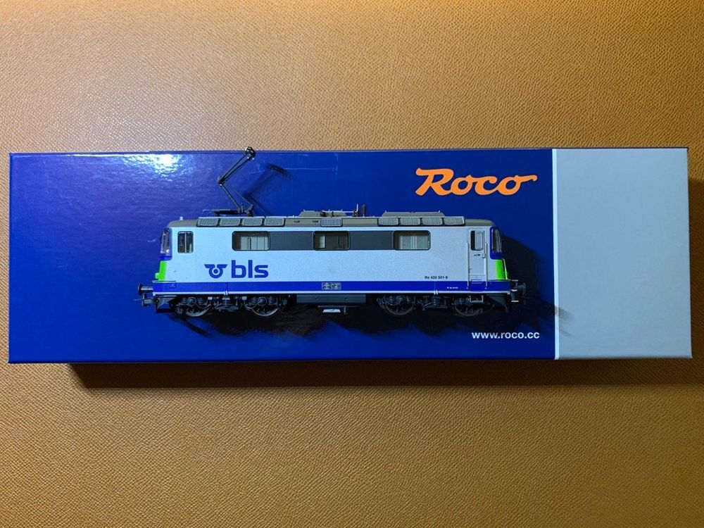 Roco H0 7500028 Re 420 501-9 BLS DC Analog (Neu und originalverpackt ...
