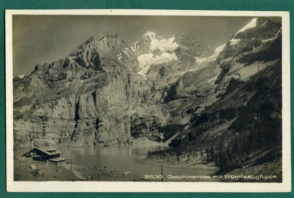 Oeschinensee mit Blümlisalpgruppe (Gebraucht) in Sargans für CHF 1 – mit Lieferung auf Ricardo ...