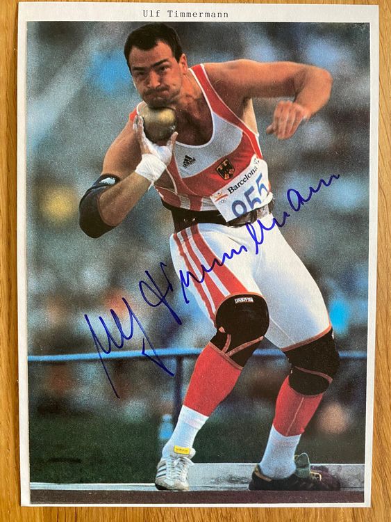Ulf Timmermann (DDR) - Olympiasieger Kugelstossen 1988 | Kaufen auf Ricardo