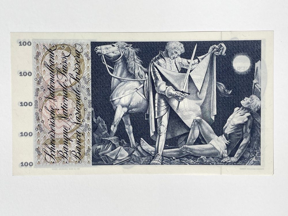 100er Note Schweiz - 1972 (Gebraucht) in Zürich für CHF 60 – mit ...