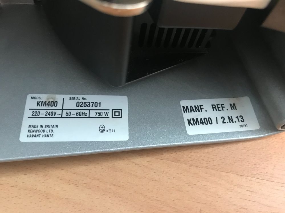 Kenwood KM400 Küchenmaschine Mixer (Gebraucht) in Weiach für CHF 50 – nur Abholung auf Ricardo ...