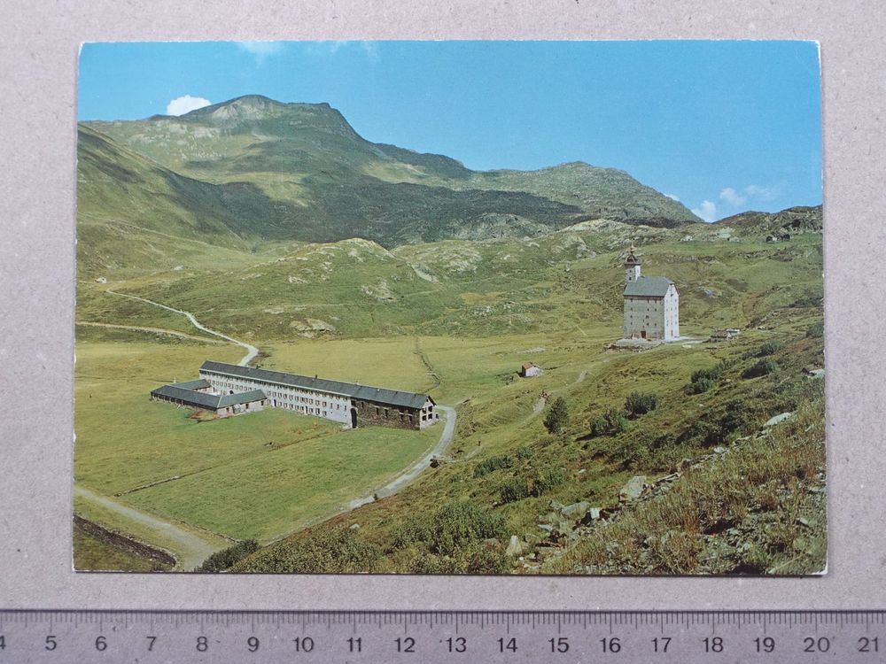 Simplonpass, alter Spittel, Hospiz, Simplon, 1981 | Kaufen auf Ricardo