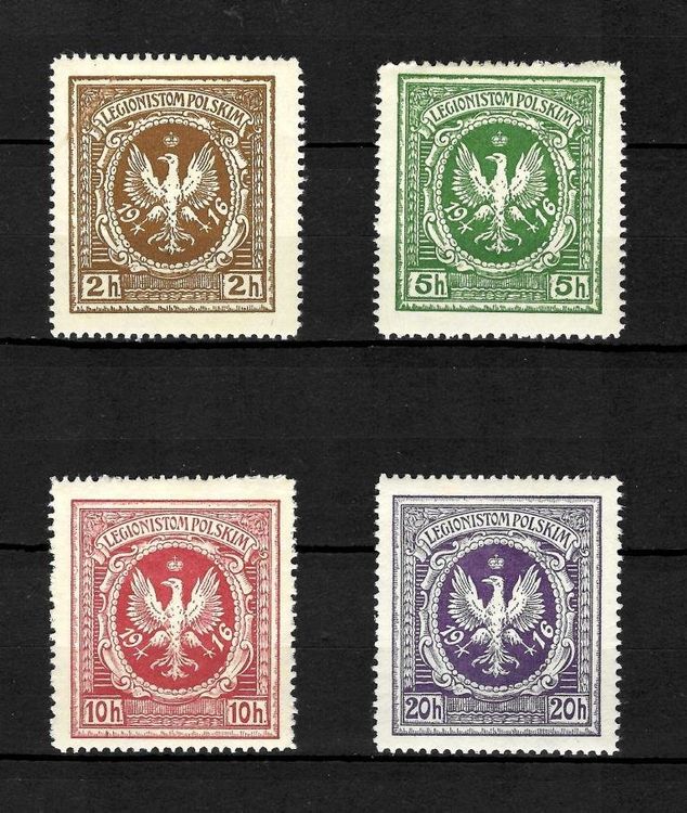 Top Poland Vignette 1916 "Legionistom Polskim" /* (Neu (gemäss ...