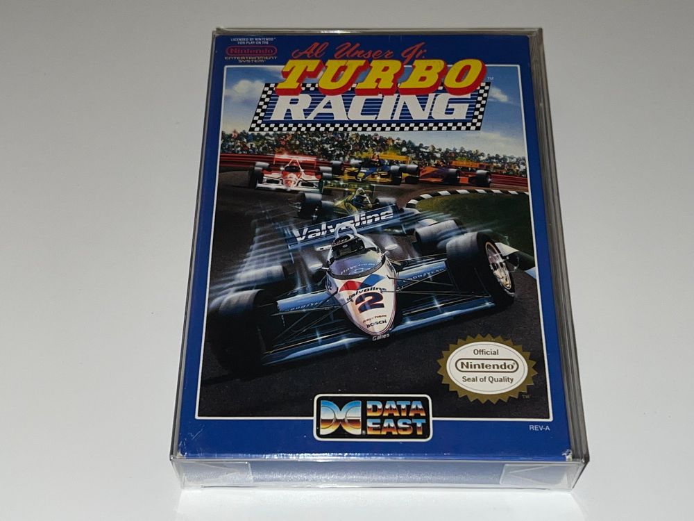 NES Spiel - Al Unser Jr.'s Turbo Racing (OVP) [USA-Version] | Kaufen ...