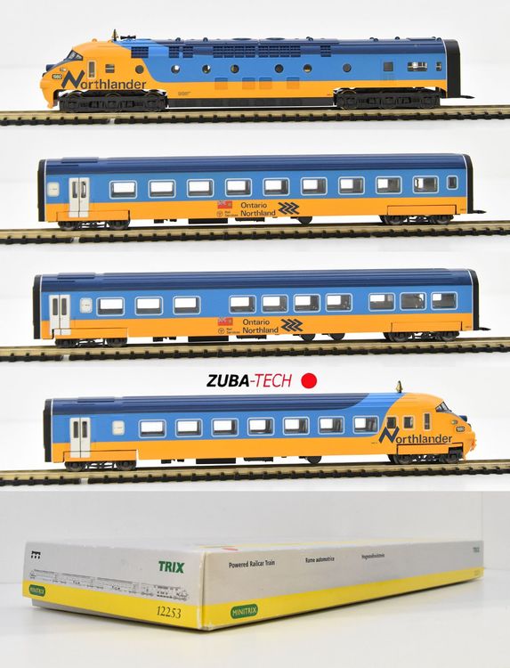 Minitrix 12253 4-Tlg. Dieseltriebzug Northlander Spur N OVP (Neu ...