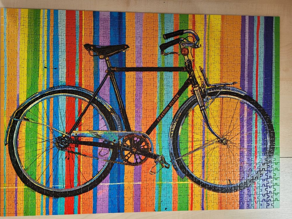 Heye Puzzle, Bike Art "freedom deluxe" (Gebraucht) in Lotzwil für CHF ...