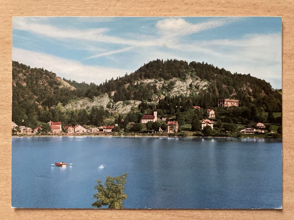 Lac de Joux Postkarte Le Pont Vintage Schweiz (Gebraucht) in Neuhausen am Rheinfall für CHF 1 ...