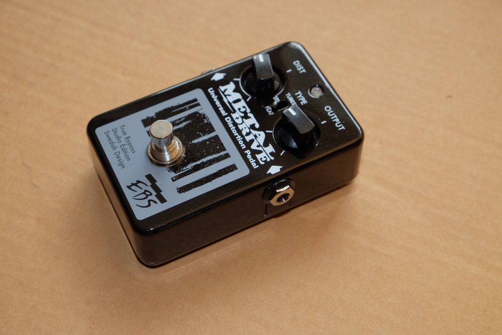 EBS Metal Drive Bass Verzerrer Pedal - NEU (Neu (gemäss Beschreibung ...
