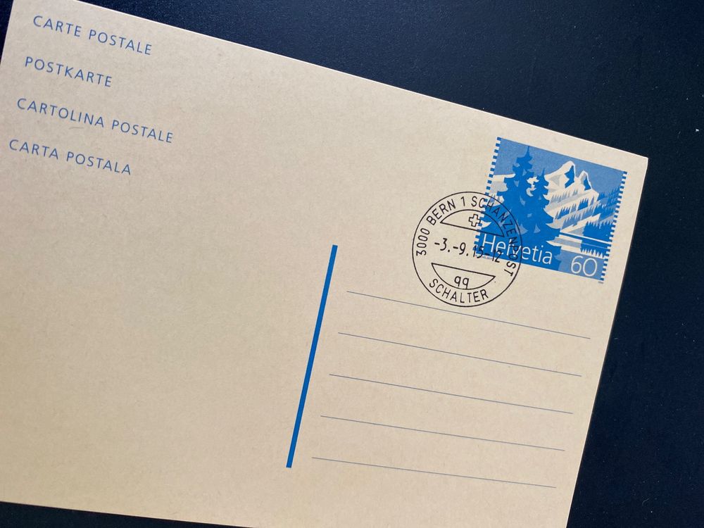 Postkarte 1993 BLAU Lac de Tanay 3.9.2015 (Neu (gemäss Beschreibung)) in Niederrohrdorf für CHF ...