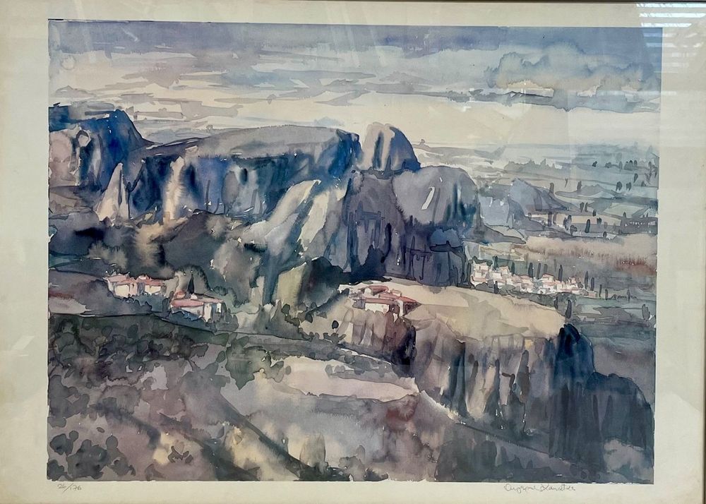 KÜNSTLER ? UNLESERLICH SIGNIERT NUMMERIERT UNSTDRUCK | Kaufen auf Ricardo