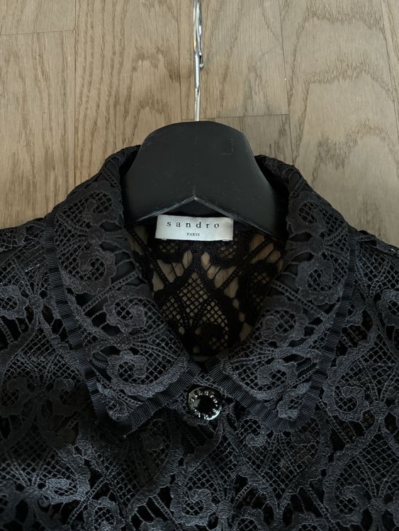 Schwarzes Sandro Kleid Gr 36 | Kaufen auf Ricardo