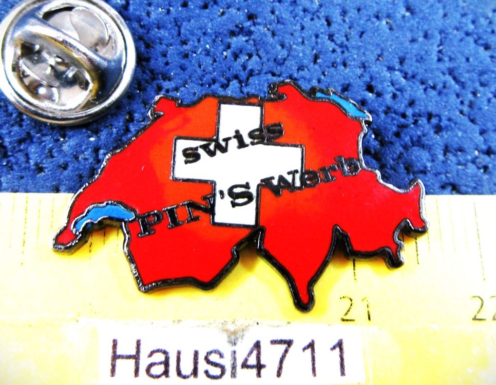 SWISS-PIN'S PIN CH-UMRISS SCHMUCK-PIN ENAMEL TOP-QUALITÄT | Kaufen auf ...
