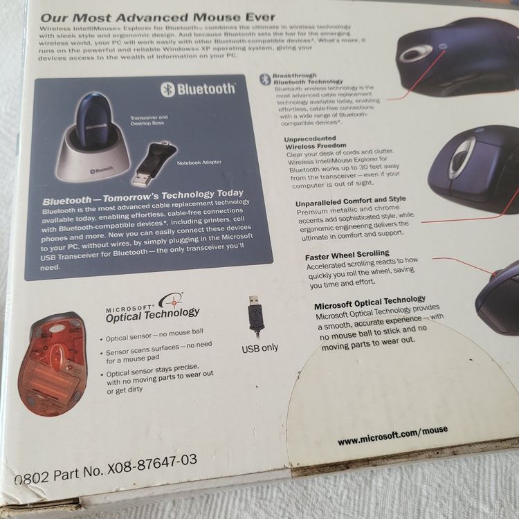 Microsoft Wireless IntelliMouse Explorer Bluetooth (Neu und ...