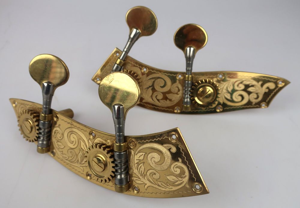 Rubner Tirolean Style Engraved - Kontrabass Mechaniken (Gebraucht) in ...