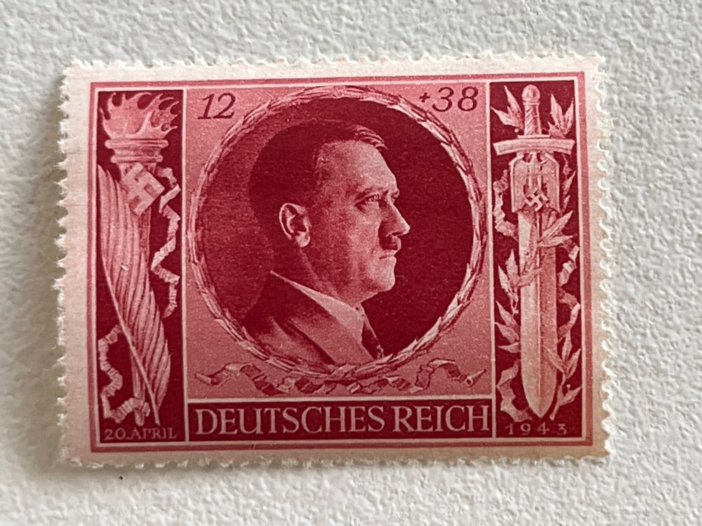 DR / Briefmarke Dritten Deutschen Reiches / Francobollo 3 Re (Gebraucht) in Chiasso für CHF 1.5 ...