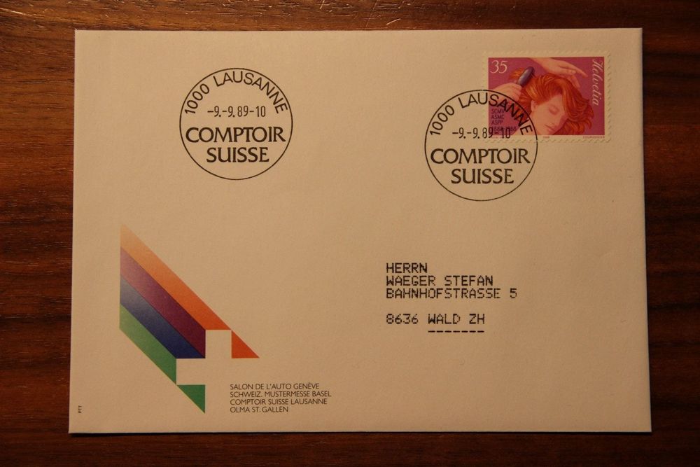 Schweiz 1989 - Comptoir Suisse Lausanne (Neu (gemäss Beschreibung)) in Jona für CHF 0.5 – mit ...