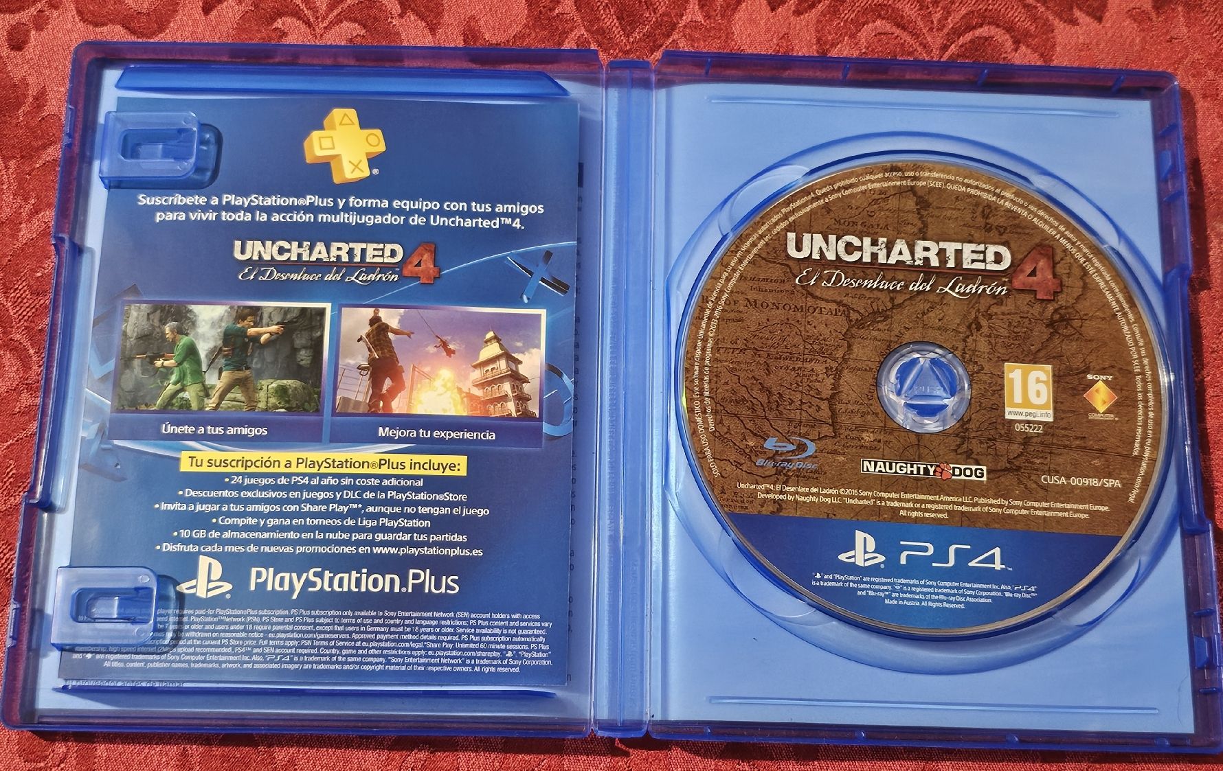 Uncharted 4: A Thief's End pour PS4 - Aventure palpitante (Neuf (Voir ...
