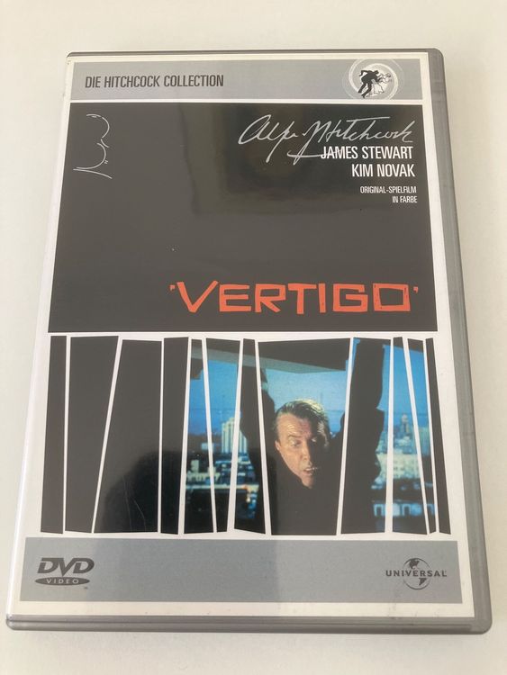 Vertigo (DVD) Hitchcock, James Stewart, Kim Novak (Gebraucht) in Arbon ...