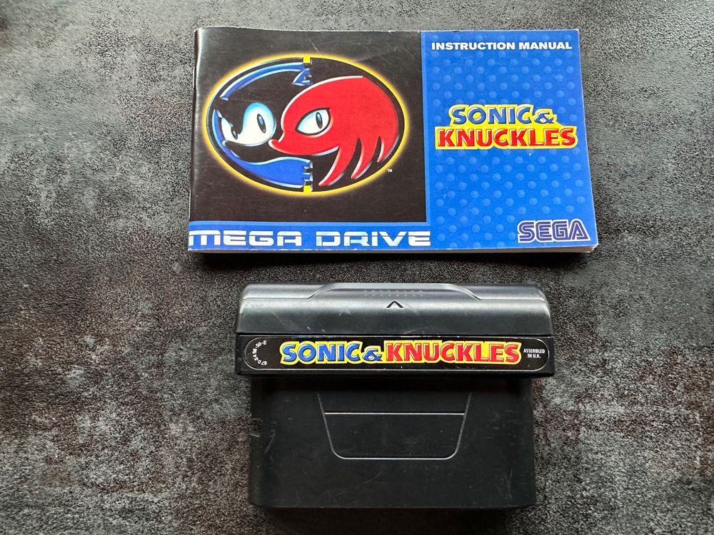 Sonic & Knuckles - Sega Mega Drive mit Anleitung (Gebraucht) in Kaiseraugst für CHF 35 – mit ...