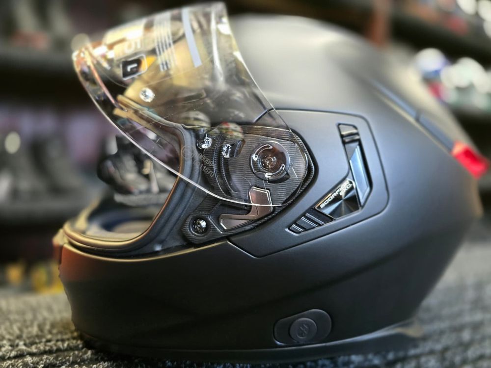 Casque Scorpion Exo-GT SP Air noir mat/rouge (Neu und originalverpackt ...