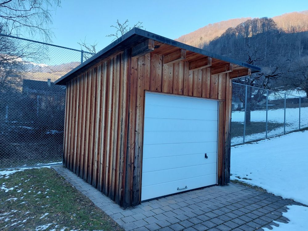 Velo- / Motorradgarage / Geräteschopf (Gebraucht) in Bad Ragaz für CHF ...